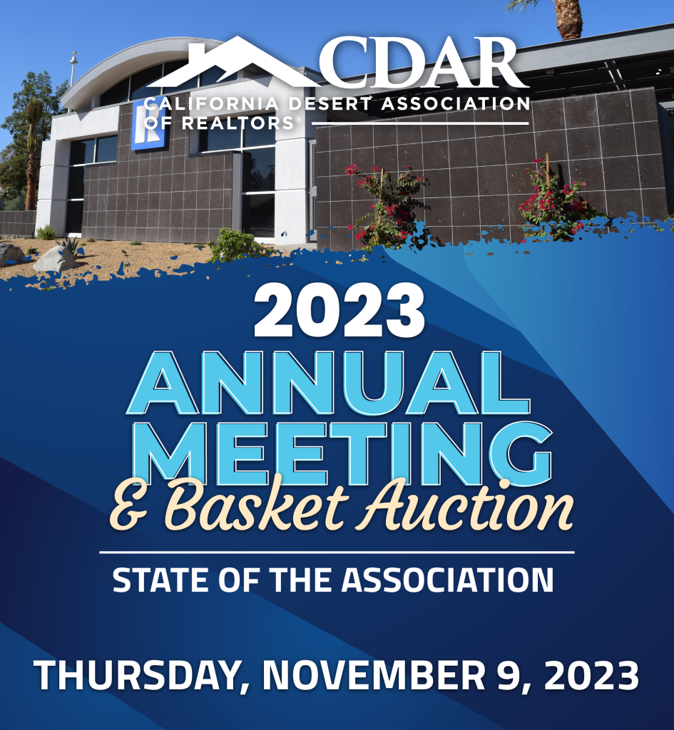 2023 Annual Meeting & Basket Auction - California Desert Association of ...