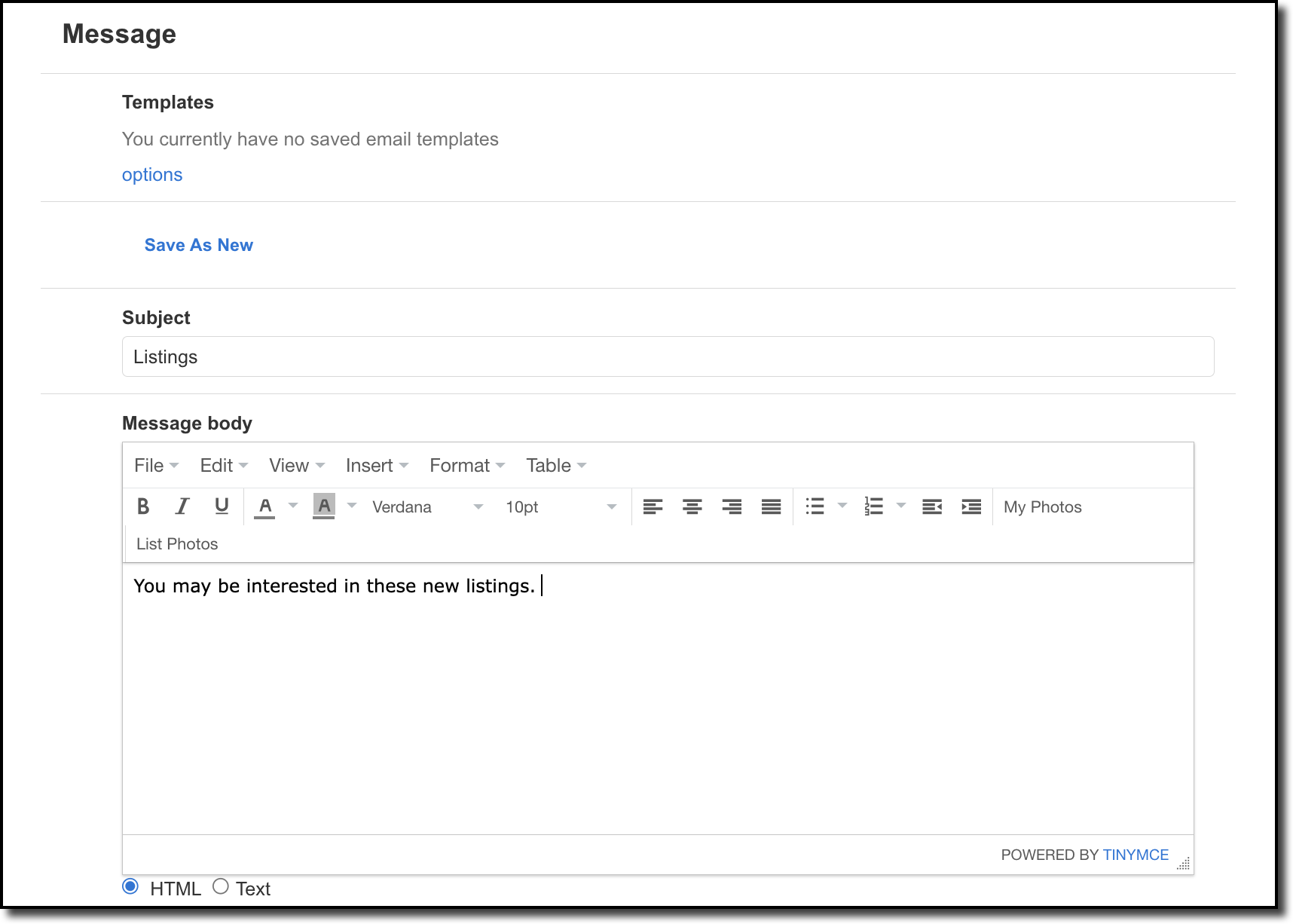 FLEXMLS Fast Pass - Customizing Your Subscription Email Template ...