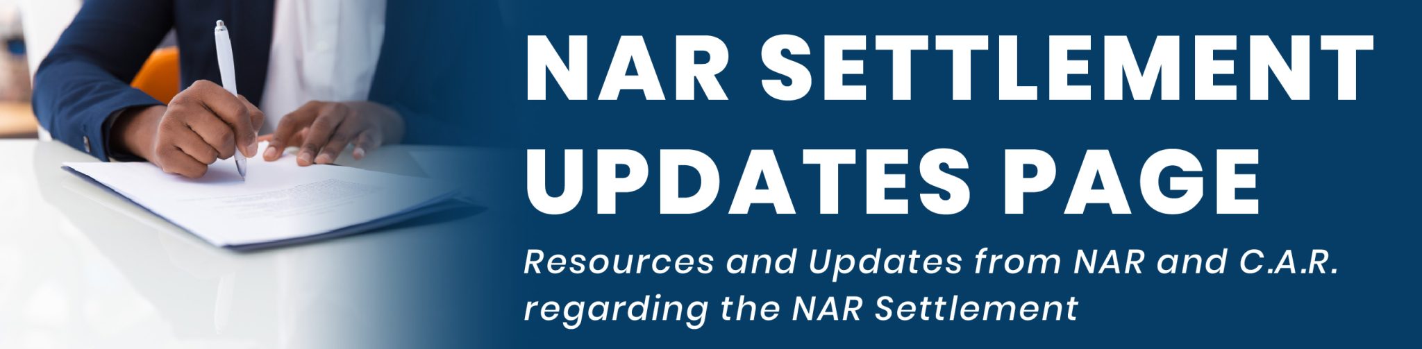 Settlement Scoop • NAR Settlement Updates - California Desert ...